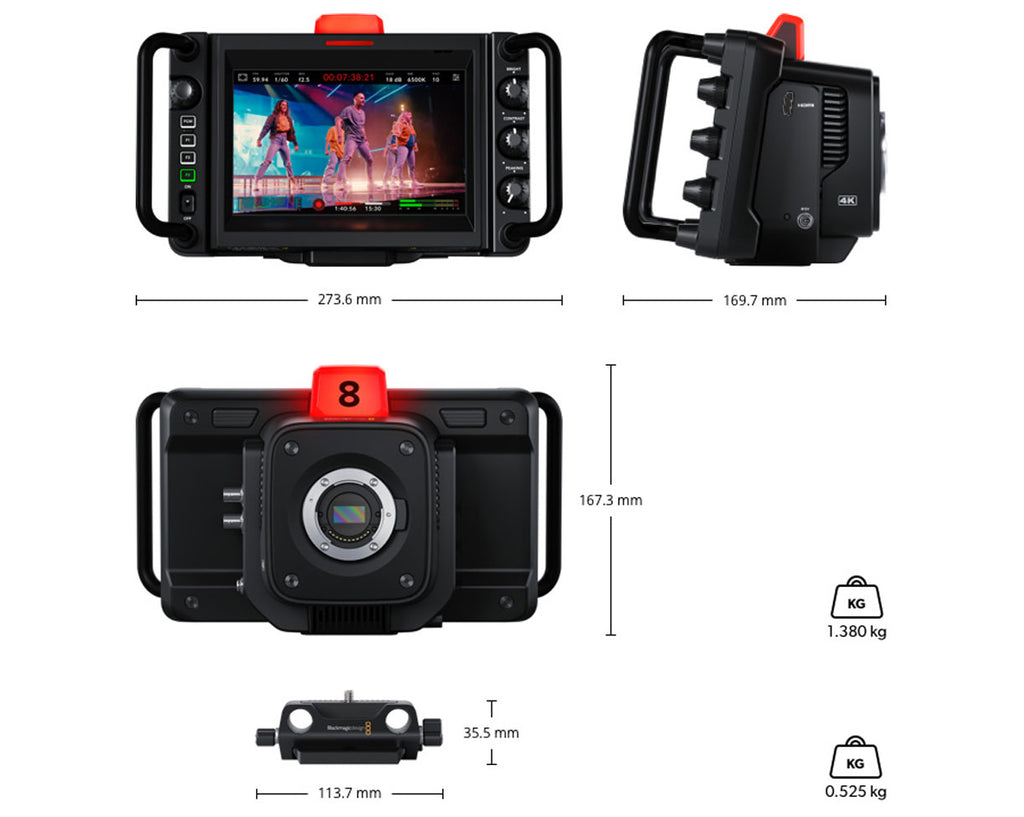 Blackmagic Studio Camera 4K Plus G2 – CBD Audio Visual