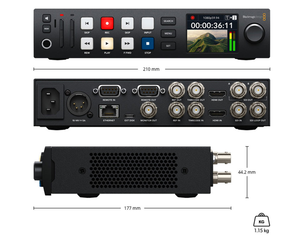 HyperDeck Studio HD Plus – CBD Audio Visual