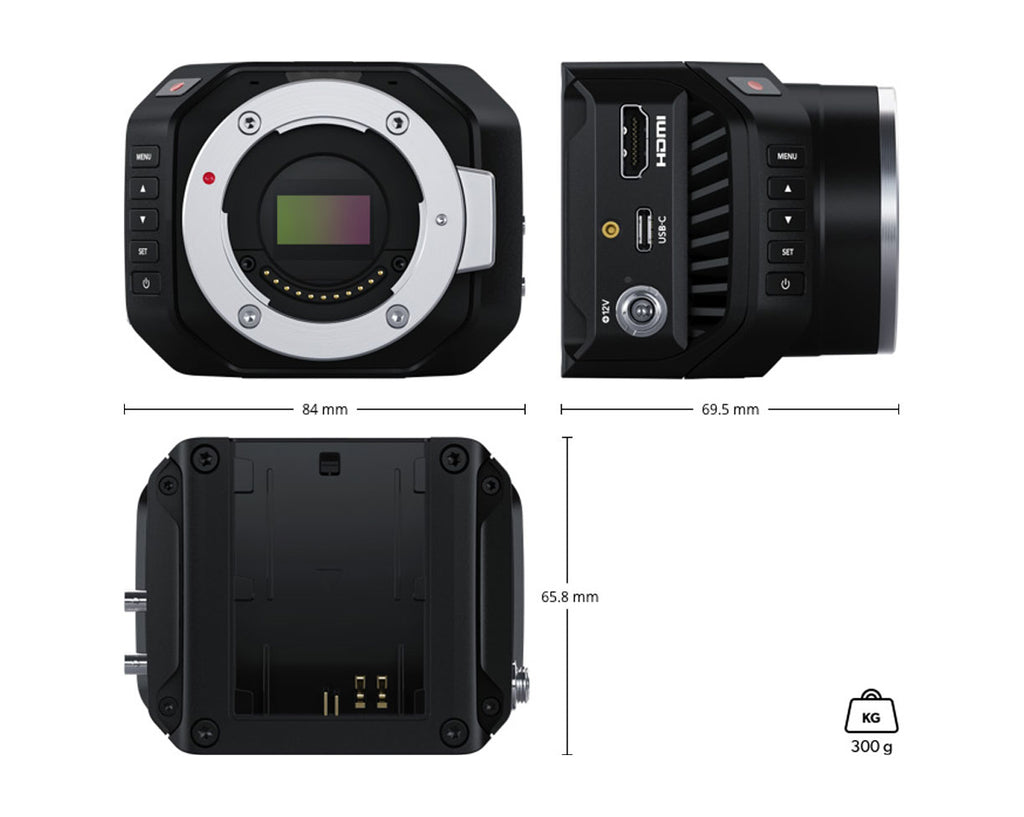 Blackmagic Micro Studio Camera 4K G2 – CBD Audio Visual